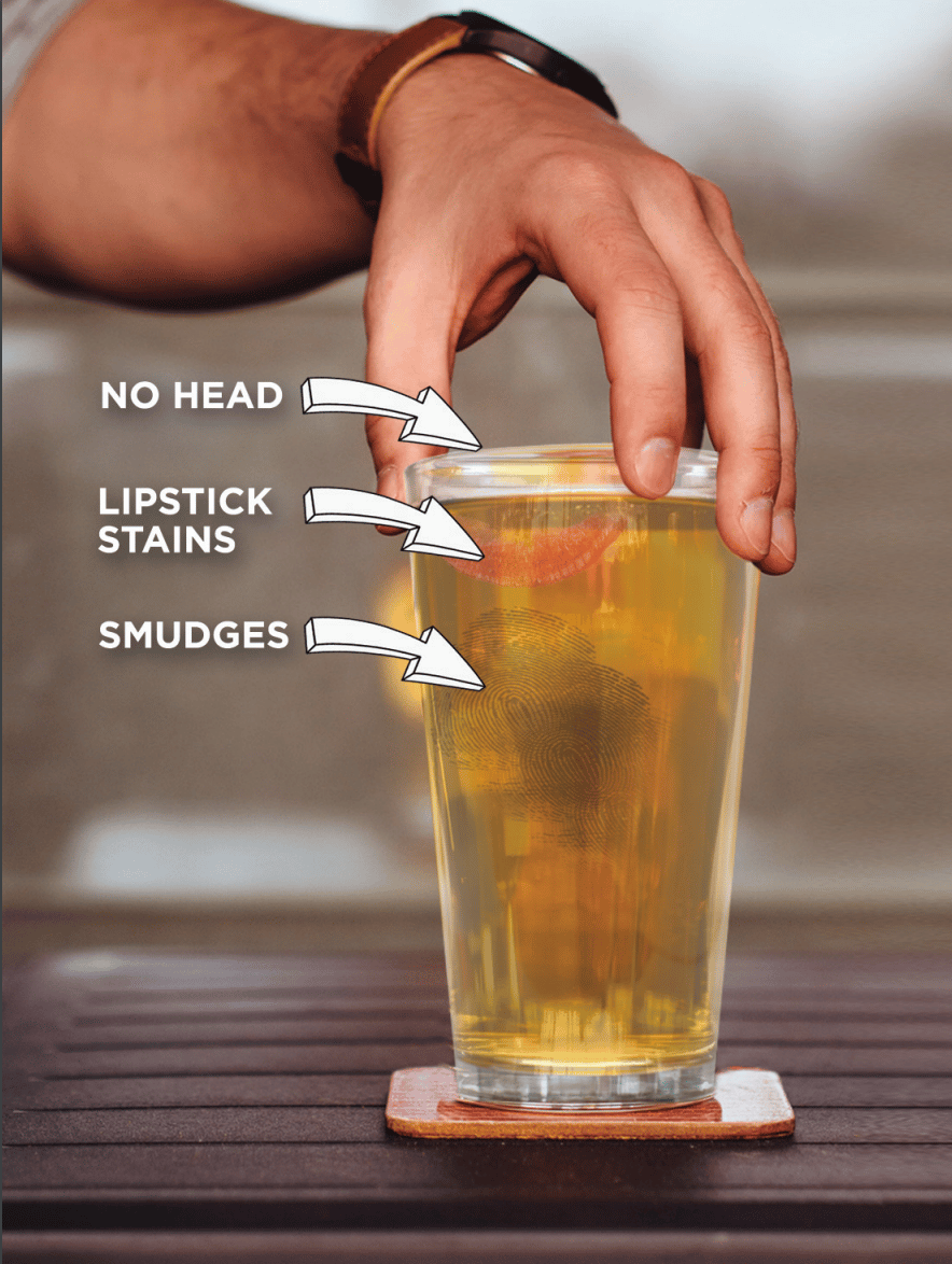 Why Dirty Beer Glasses Are Costing You Money!